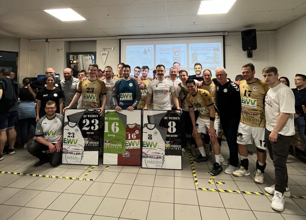 Herren Nordrheinliga: HC Weiden I – MTV Rheinwacht Dinslaken 31:26 (21:11)